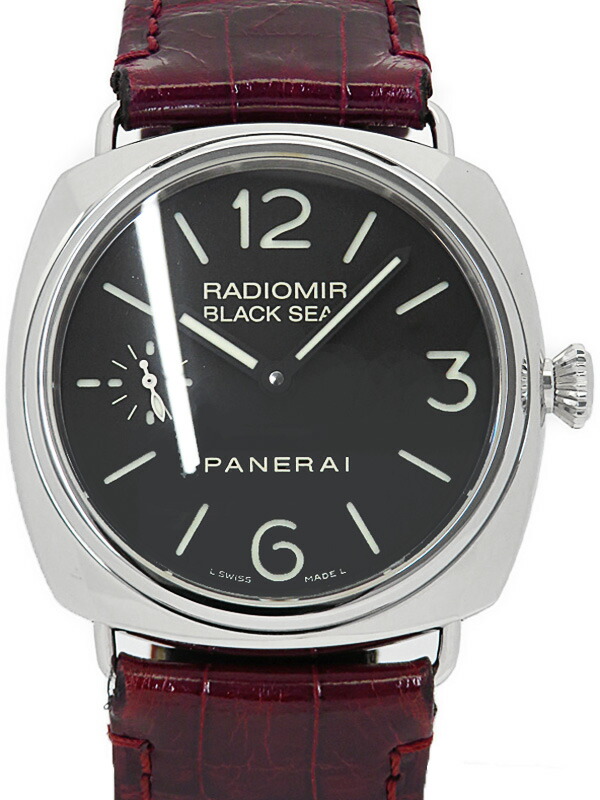 【楽天市場】【PANERAI】パネライ『ラジオミール ブラックシール 45mm』PAM00183 K番’08年製 メンズ 手巻き 3ヶ月保証 ...