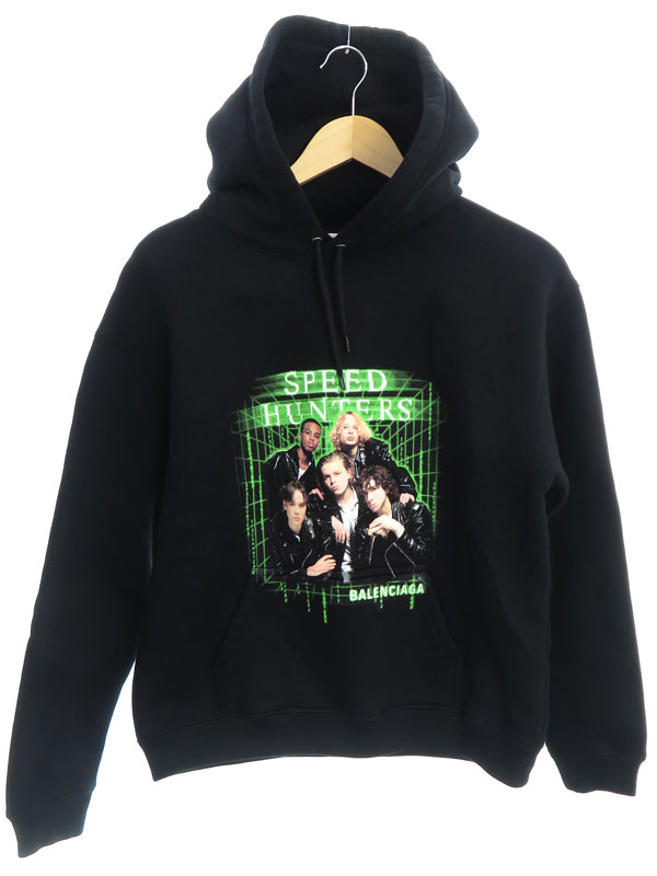 【楽天市場】【BALENCIAGA】バレンシアガ『スピードハンターズ 裏起毛 スウェットプルオーバーパーカー sizeS』556095 ...