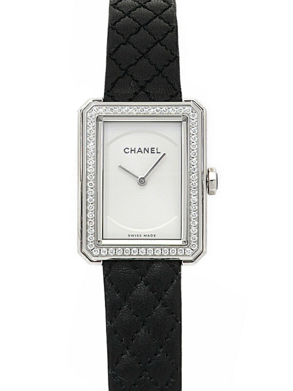 【楽天市場】【CHANEL】シャネル『ボーイフレンド スモールモデル ベゼルダイヤ』H6955 レディース クォーツ 6ヶ月保証【中古】：高山質店