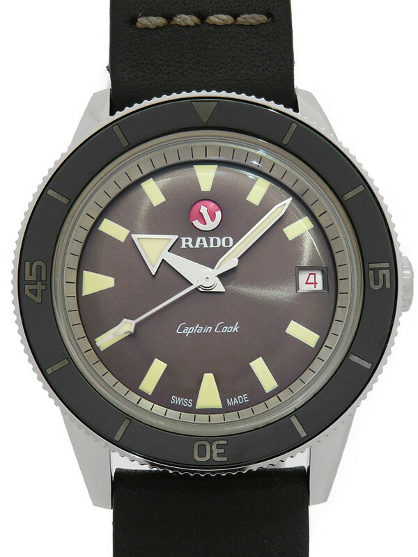 【楽天市場】【RADO】ラドー『ハイパークローム キャプテンクック』R32500305 メンズ 自動巻き 3ヶ月保証【中古】：高山質店