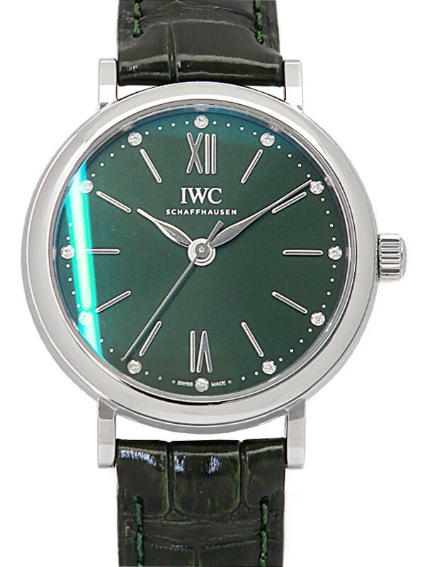 【楽天市場】【IWC】インターナショナルウォッチカンパニー『ポートフィノ オートマティック34 12Pダイヤ』IW357405 レディース ...