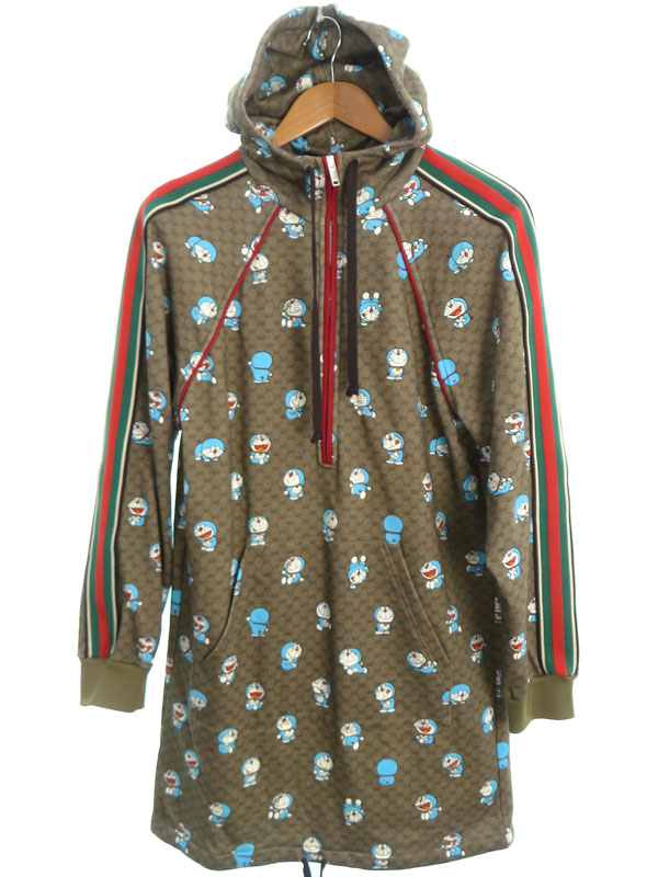 【楽天市場】【GUCCI】グッチ『ドラえもん GG コットン ハーフジップ 長袖ワンピース sizeXS』656650 XJDIE レディース ...