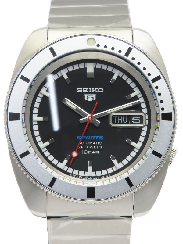 【楽天市場】【SEIKO】セイコー『5スポーツ SKXシリーズ ヘリテージデザイン復刻限定モデル』SBSA271 4R36-16L0 メンズ ...