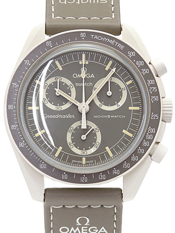 【楽天市場】【OMEGA】オメガ『オメガ スウォッチ ミッションオンアース デザート』SO33T103 メンズ クォーツ 1週間保証【中古】：高山質店