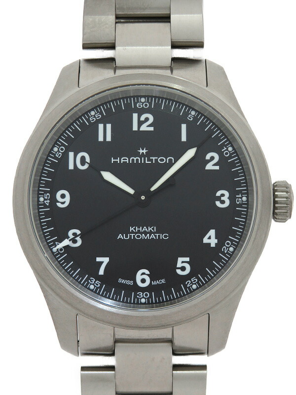 【楽天市場】【HAMILTON】ハミルトン『カーキフィールド チタニウム エンジニア ガーメンツ リミテッド』H70235130 ボーイズ ...