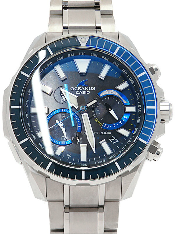 【楽天市場】【CASIO】カシオ『OCEANUS オシアナス カシャロ ダイバーズ』OCW-P2000-1AJF メンズ ソーラー電波クォーツ ...