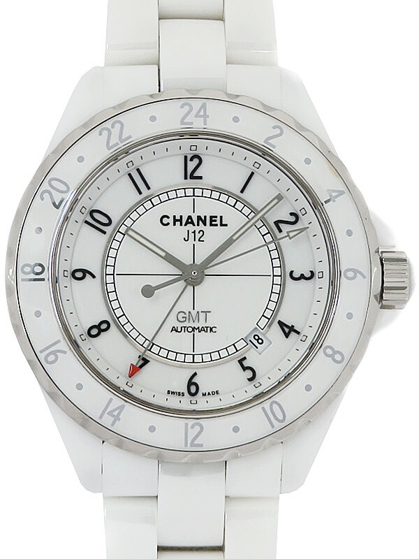 【楽天市場】【CHANEL】シャネル『J12 ホワイトセラミック』H2126 メンズ 自動巻き 6ヶ月保証【中古】：高山質店