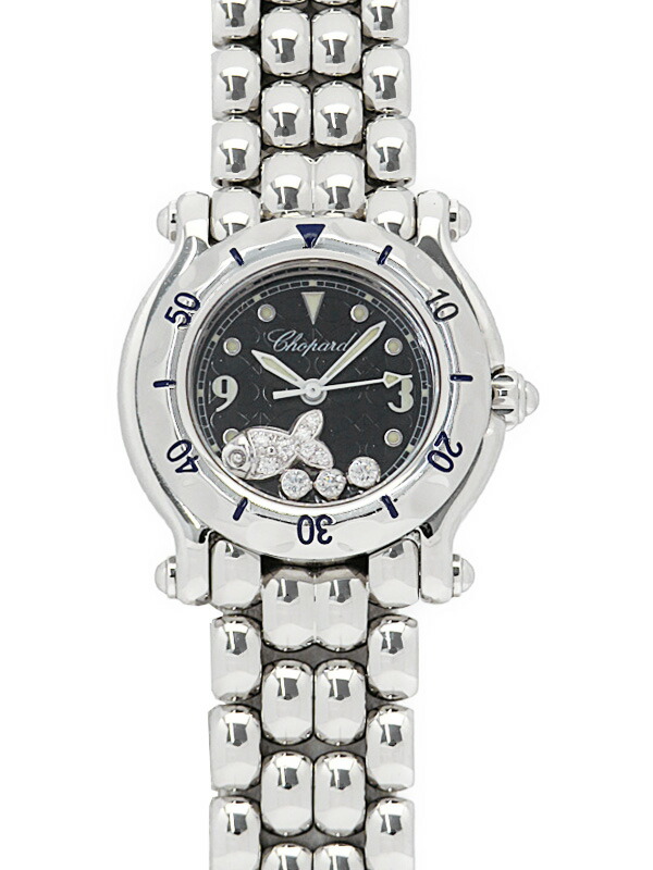 【楽天市場】【Chopard】ショパール『ハッピースポーツ ハッピーフィッシュ ダイヤ』27/8926 レディース クォーツ 3ヶ月保証【中古】：高山質店