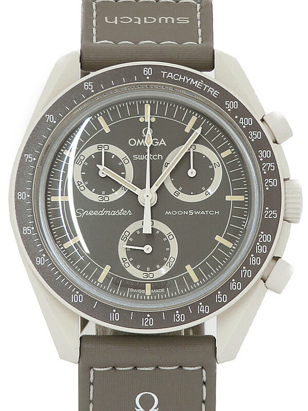 【楽天市場】【OMEGA】オメガ『オメガ スウォッチ ミッションオンアース デザート』SO33T103 メンズ クォーツ 1週間保証【中古】：高山質店