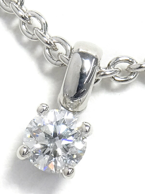 【楽天市場】【BVLGARI】【鑑定書】ブルガリ『K18WG グリフ 1Pダイヤモンド0.24ct/G/VS-1/EXCELLENT ネックレス』1週間保証【中古】：高山質店
