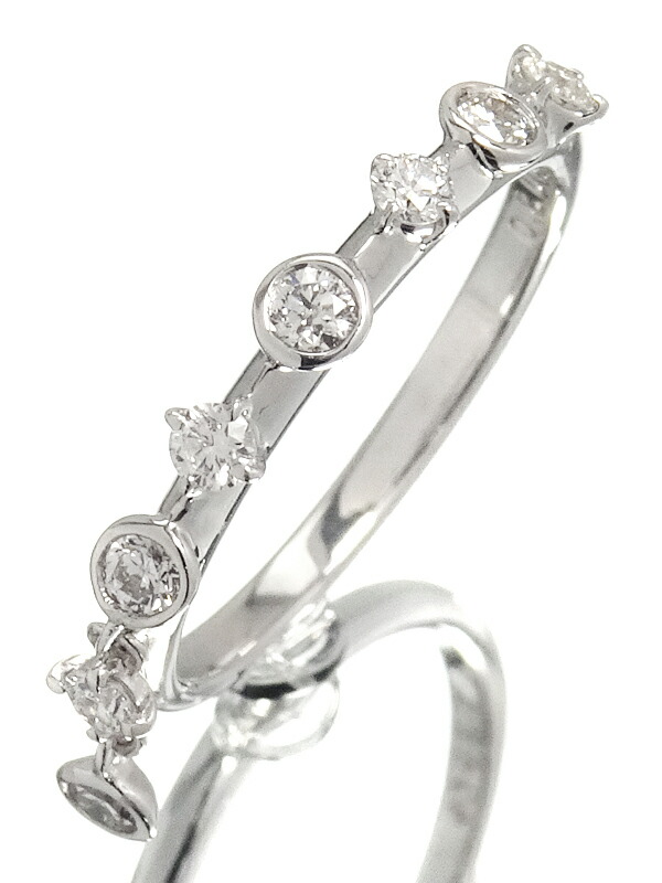 【楽天市場】【MIKIMOTO】ミキモト『K18WG ディナー リング コレクション ダイヤモンド』4号 1週間保証【中古】：高山質店