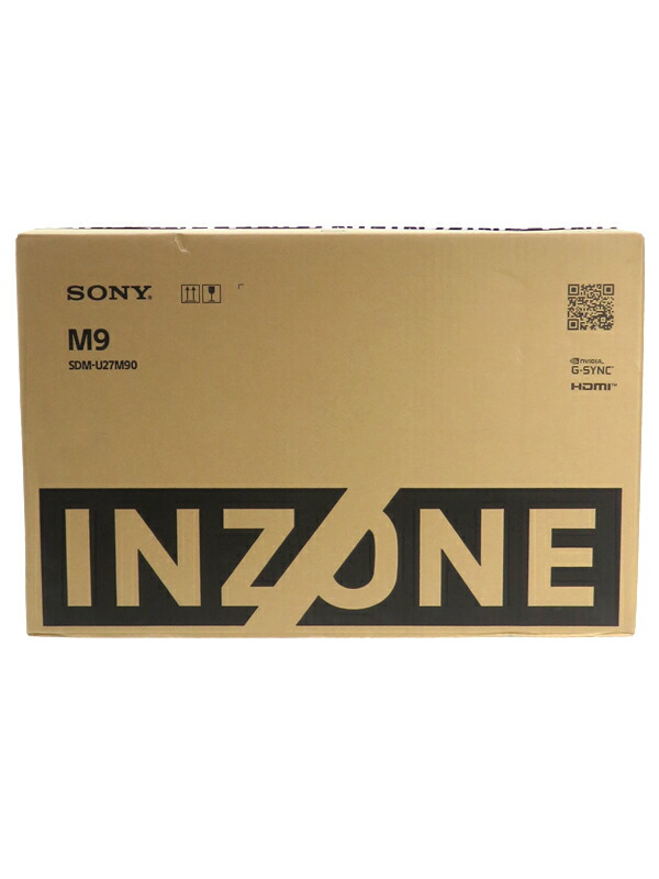【楽天市場】【SONY】【未使用品】ソニー『INZONE M9』SDM-U27M90(W) ゲーミングモニター 1週間保証【中古】：高山質店