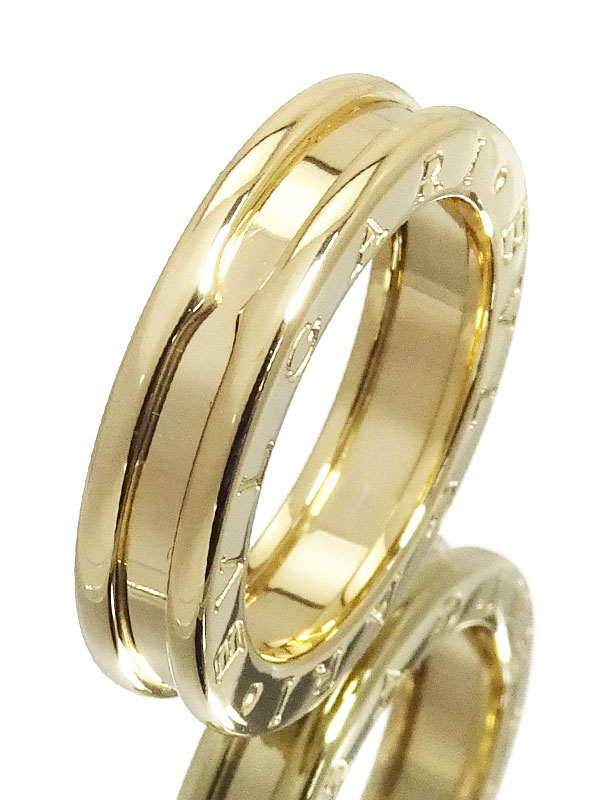 【楽天市場】【BVLGARI】ブルガリ『K18YG B-zero1リング(ビーゼロワン) 1バンド』9号 1週間保証【中古】：高山質店