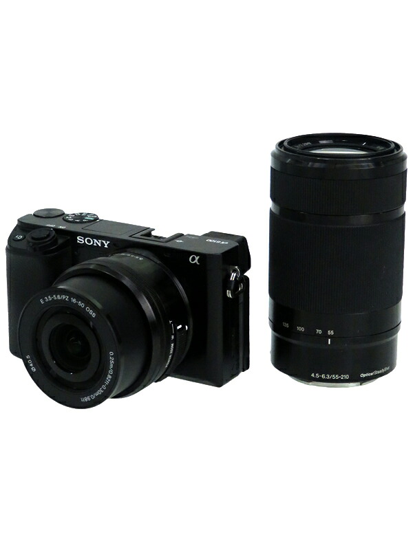 【楽天市場】【SONY】ソニー『α6100 ダブルズームレンズキット ブラック』ILCE-6100Y(B) 2019年10月発売 ミラーレス ...