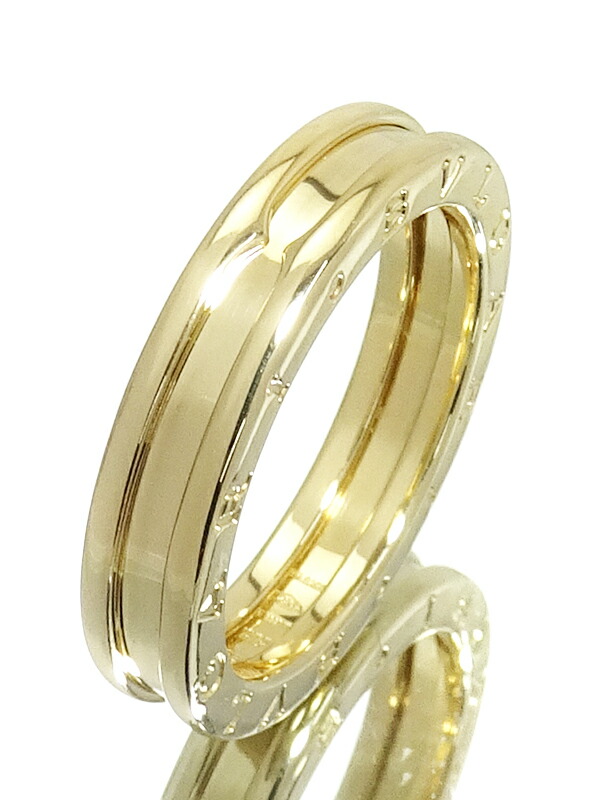 【楽天市場】【BVLGARI】ブルガリ『K18YG B-zero1リング(ビーゼロワン) 1バンド』18.5号 1週間保証【中古】：高山質店