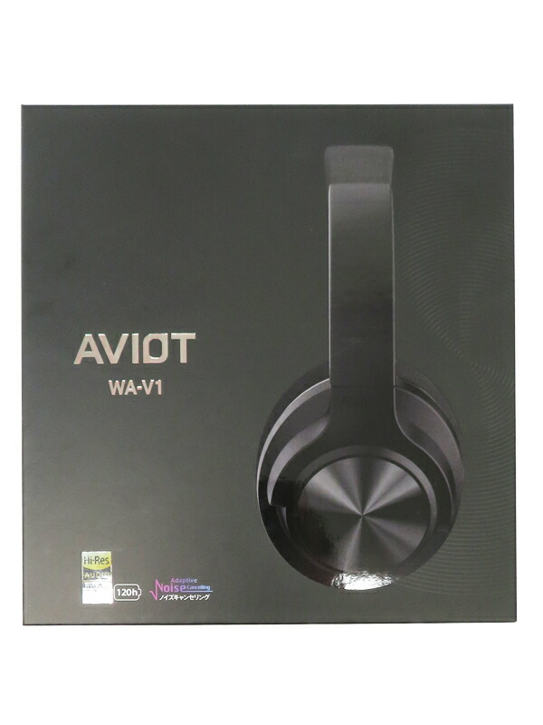 【楽天市場】【Preseed Japan】【訳有未使用品】プレシードジャパン『AVIOT ブルートゥースヘッドホン / Black』WA-V1-BK 音響機器 1週間保証【中古】：高山質店