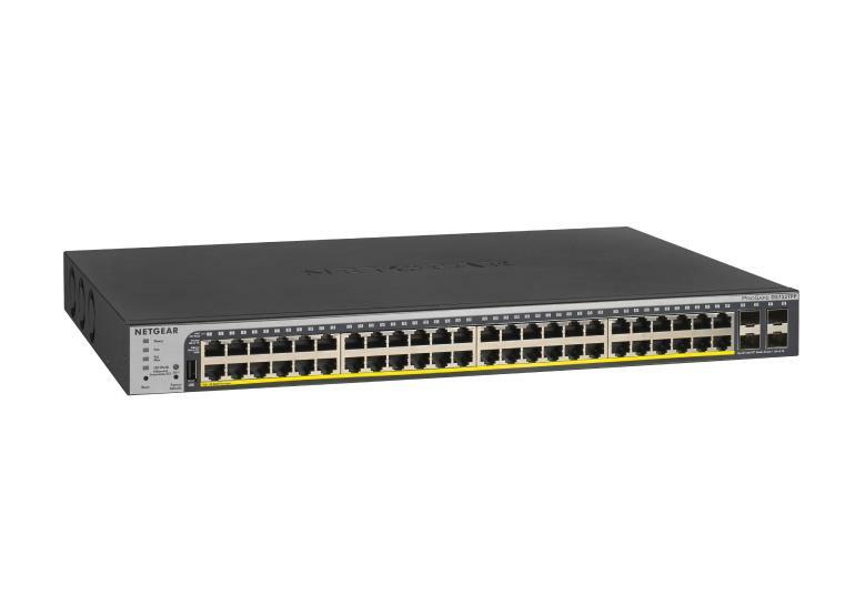 【楽天市場】NETGEAR GS752TPP ギガビット 48Port PoE+(760W)スマートスイッチ GS752TPP-100AJS ...