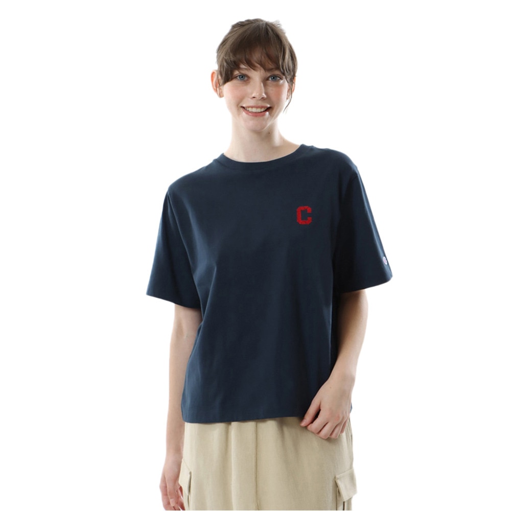 【楽天市場】チャンピオン SHORT SLEEVE T− SHIRT スポーツカジュアル レディスカットソー CW-Z304-370：ネクサス ...