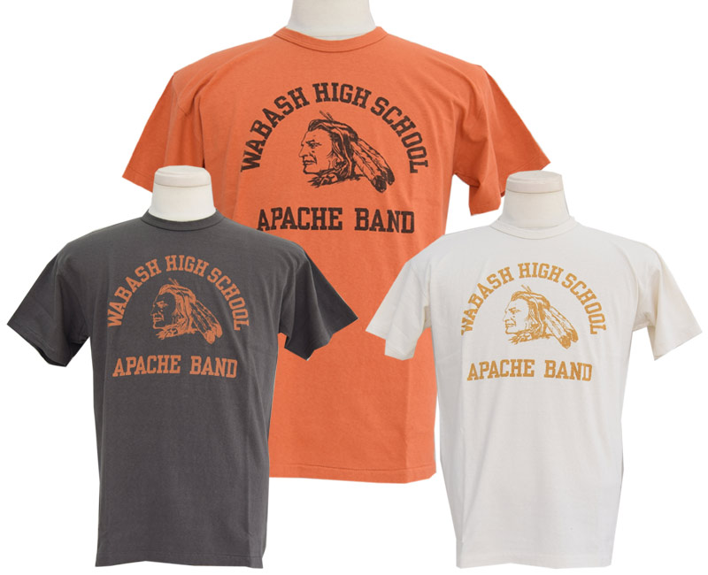 【楽天市場】WAREHOUSEウエアハウス 2ND-HANDT-シャツ 4064 APACHE BAND：TAKE OFF