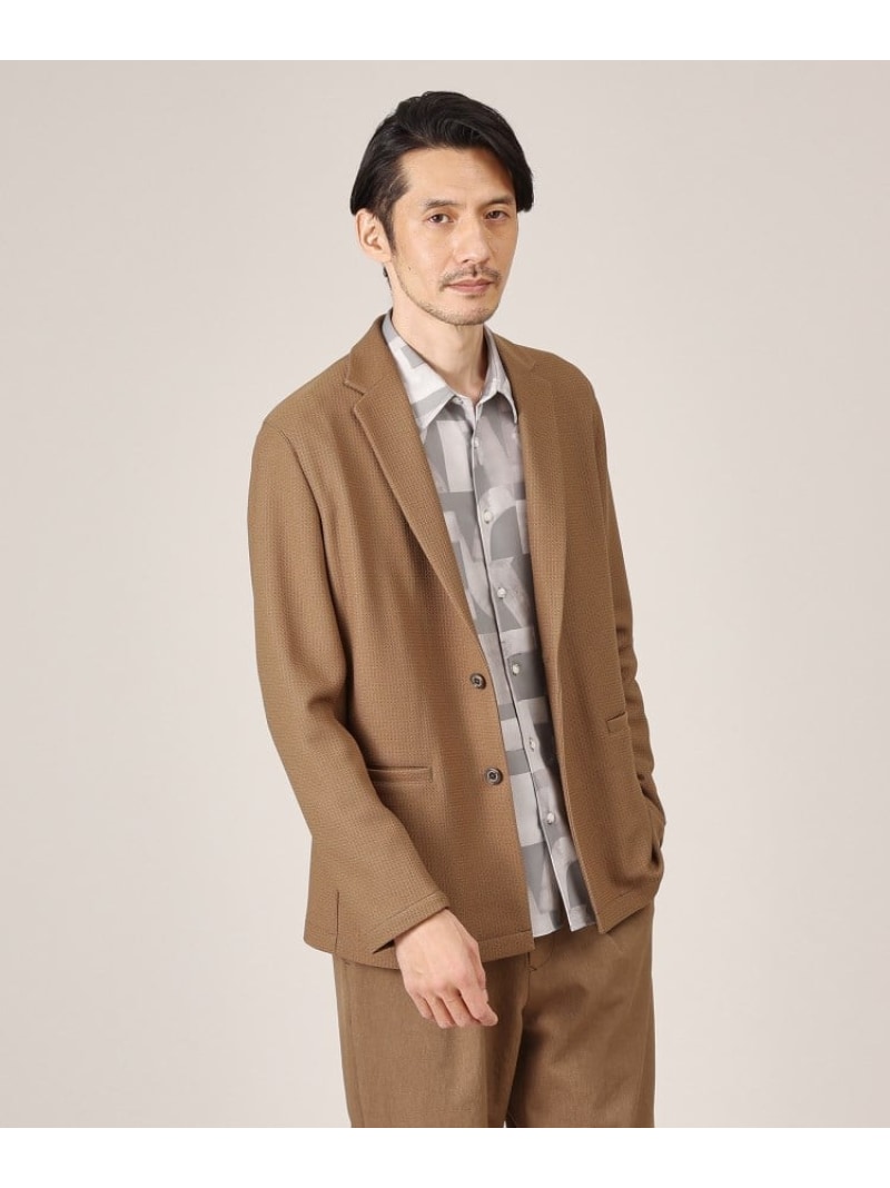 【楽天市場】【SALE／50%OFF】 【軽羽織】尾州ラッセル ジャケット TAKEO KIKUCHI タケオキクチ ジャケット・アウター テーラードジャケット・ブレザー ネイビー【RBA_E ...