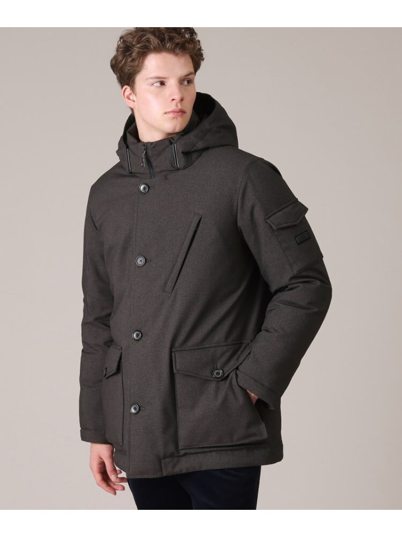 【楽天市場】【SALE／40%OFF】ウールライク カジュアルダウンブルゾン TAKEO KIKUCHI タケオキクチ ジャケット・アウター ダウンジャケット・ダウンベスト ネイビー グレー ...