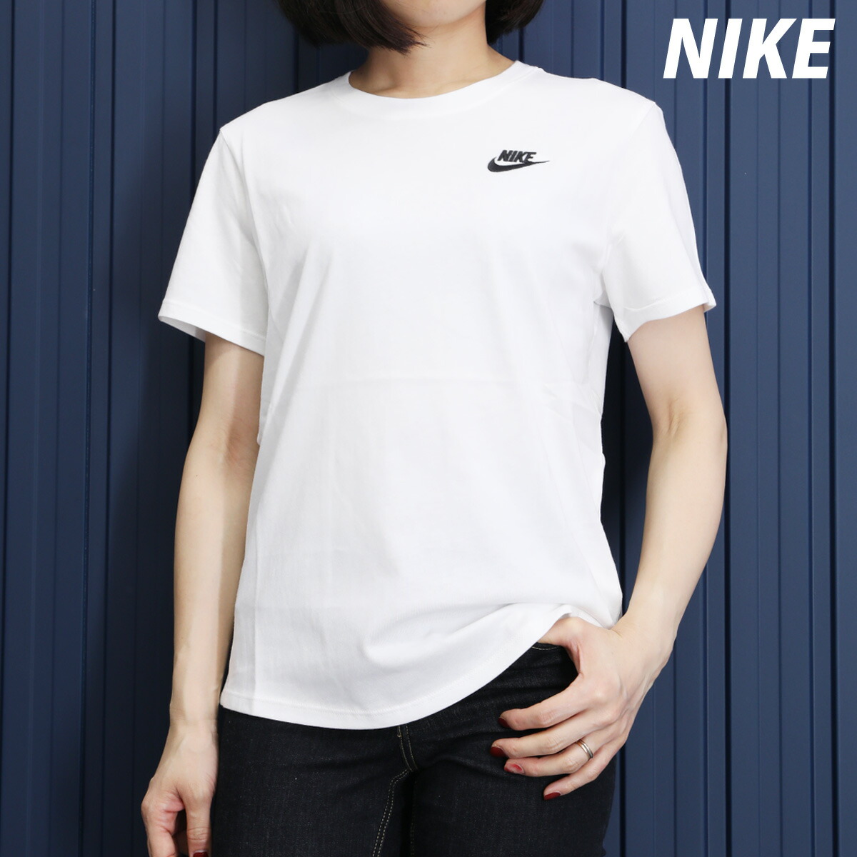 【楽天市場】ナイキ Tシャツ レディース 半袖 コットン100% 綿T NSW クラブ 白 ホワイト NIKE DX7903 ウィメンズ ...