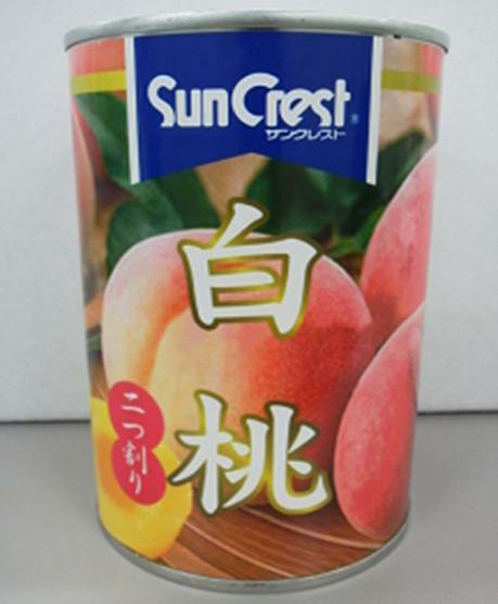 【楽天市場】1箱まとめ買い【24個販売】 サンクレスト 白桃EO 4号缶 425g 果実缶詰：テイクストーン 楽天市場店