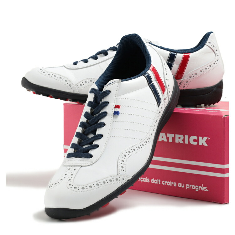 【楽天市場】パトリック ゴルフ シューズ メンズ 靴 スパイクレス イミル カップ レザー 日本製 紐 紐靴 ゴルフシューズ ローカット ...