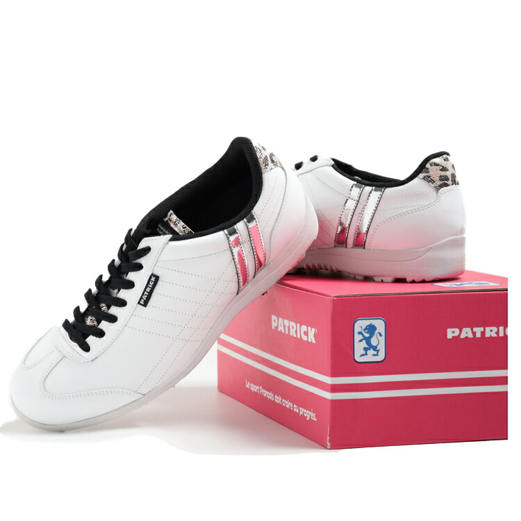 【楽天市場】パトリック ゴルフ シューズ メンズ 靴 スパイクレス パミール カップ レオパード 日本製 紐 紐靴 ゴルフシューズ ローカット ...