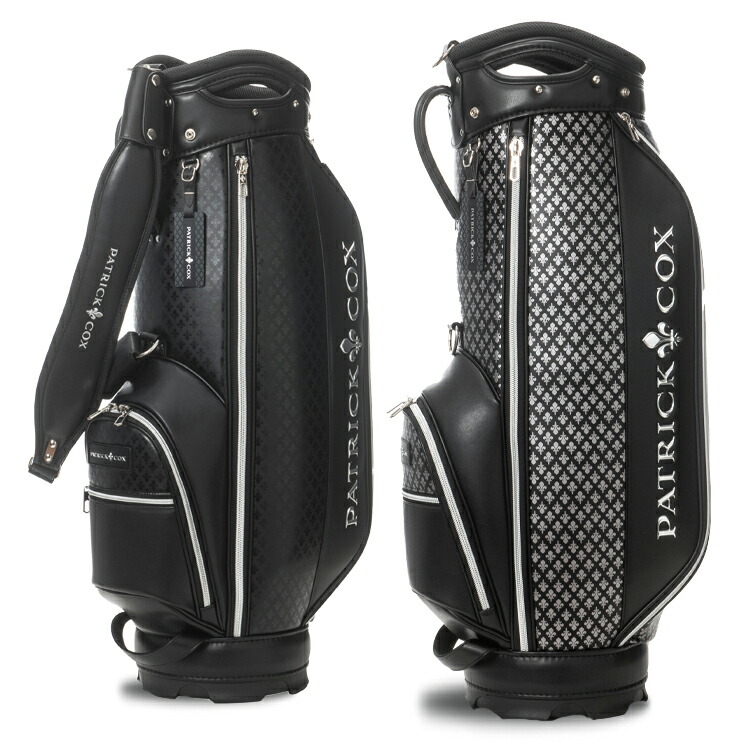 【楽天市場】パトリックコックス ゴルフ キャディバッグ メンズ レディース 9.0型 5分割 3.8kg 46インチ対応 ゴルフバッグ カート ...
