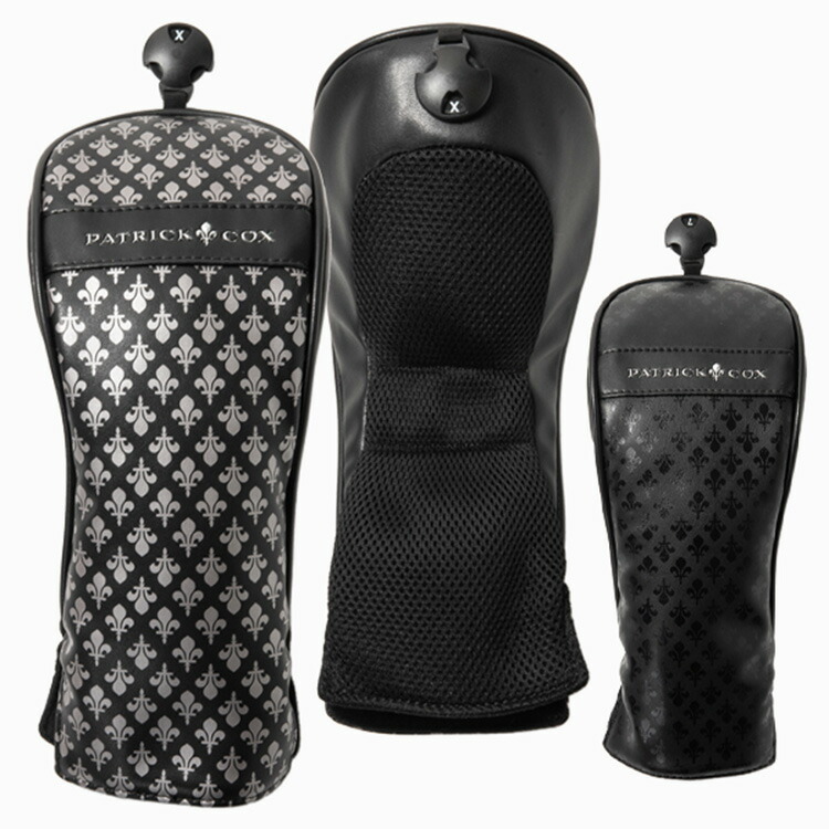 【楽天市場】パトリックコックス ゴルフ フェアウェイ ヘッドカバー メンズ レディース FW用 フェアウェイウッド 200cc対応 番手付き ...