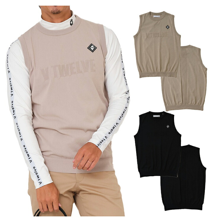 楽天市場】アドミラルゴルフ ベスト メンズ Vネック ニットベスト