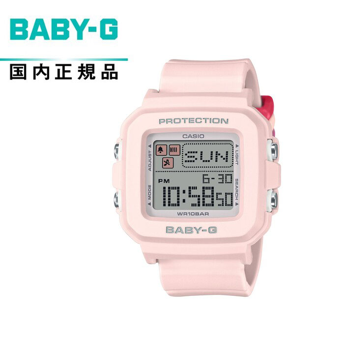 【楽天市場】【送料無料!】BABY-G ベイビーGBGD-10L-4JR レディース腕時計 CASIO カシオColorful Loop ...