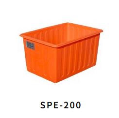【楽天市場】モリマーサム樹脂工業 角型開放容器 SPE-200 200L 大型容器 角型容器 (個人宅配送不可)：瀧商店
