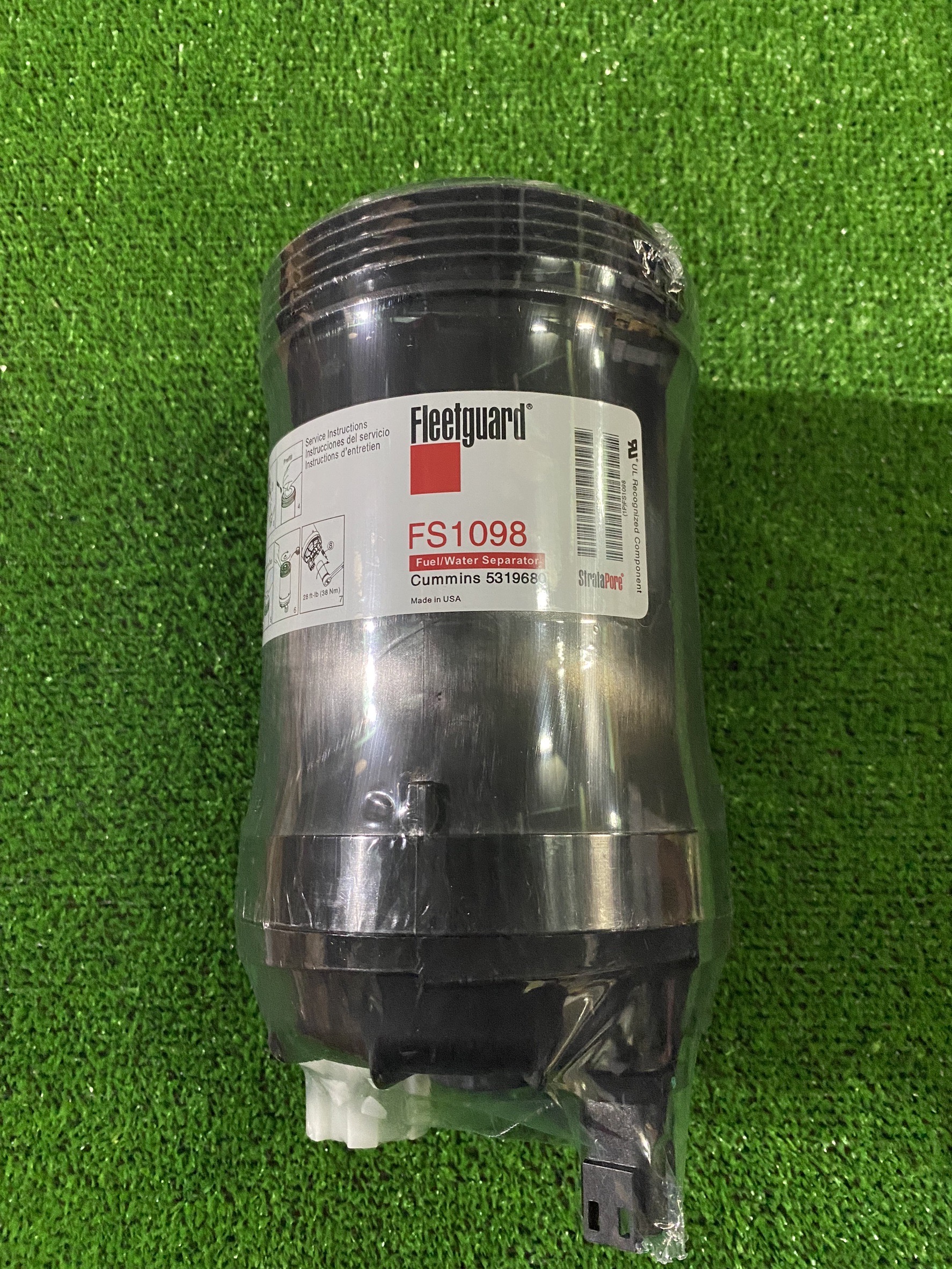 【楽天市場】カミンズ 純正品 フューエルフィルターサブエレメント FS1098 建機 産機 重機 農機 船舶：匠自動車部品販売