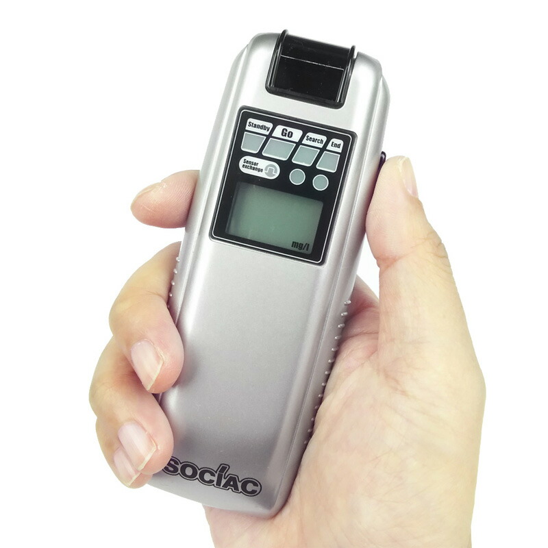 【楽天市場】業務用携帯アルコール検知器 ソシアック｜SOCIAC｜SC-103 日本製のアルコールチェッカー｜呼気検査｜デジタル表示｜166：ソファーグランド