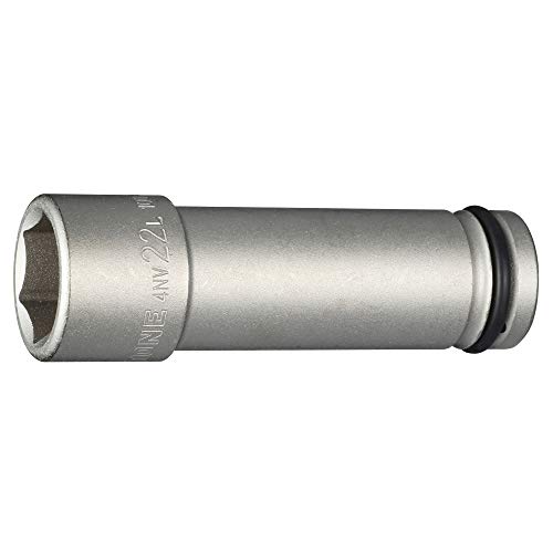 【楽天市場】トネ(TONE) インパクト用超ロングソケット 4NV-22L100 差込角12.7mm(1/2 ) 二面幅22mm ...