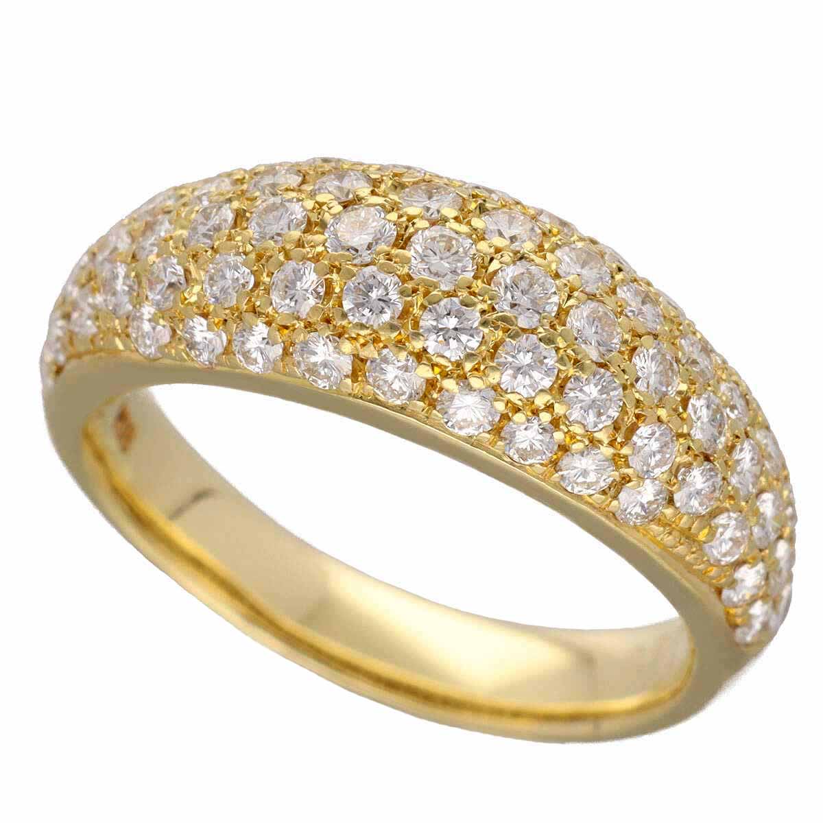 【楽天市場】ダイヤモンド(0.97ct)ゴールド リング 750 K18 YG イエローゴールド 日本サイズ約11号 #51【送料無料】【中古】22791102：麻布十番タマリヤ質店楽天市場店