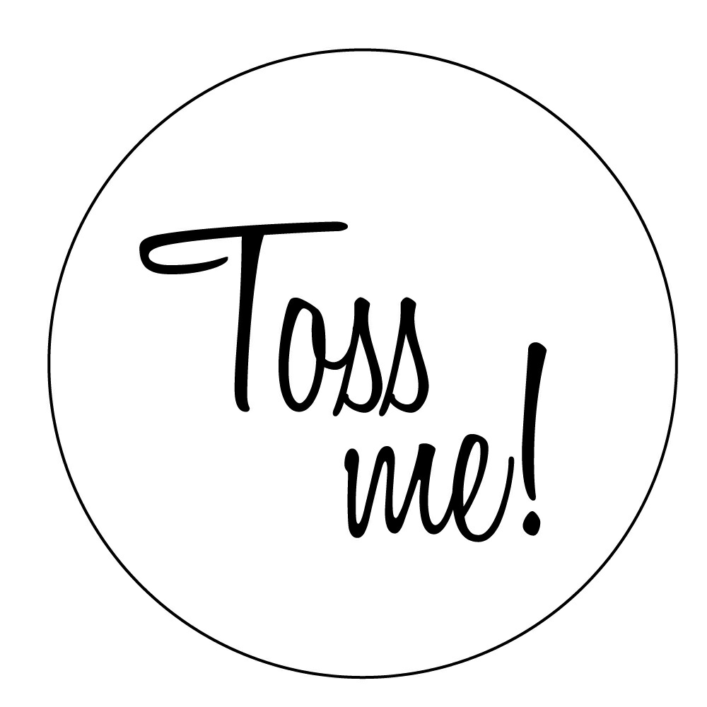 【楽天市場】Toss me シール サイズ、枚数選べます 丸形30ミリ48枚入/40ミリ24枚入 ホワイト上質紙 tossme-13 ...