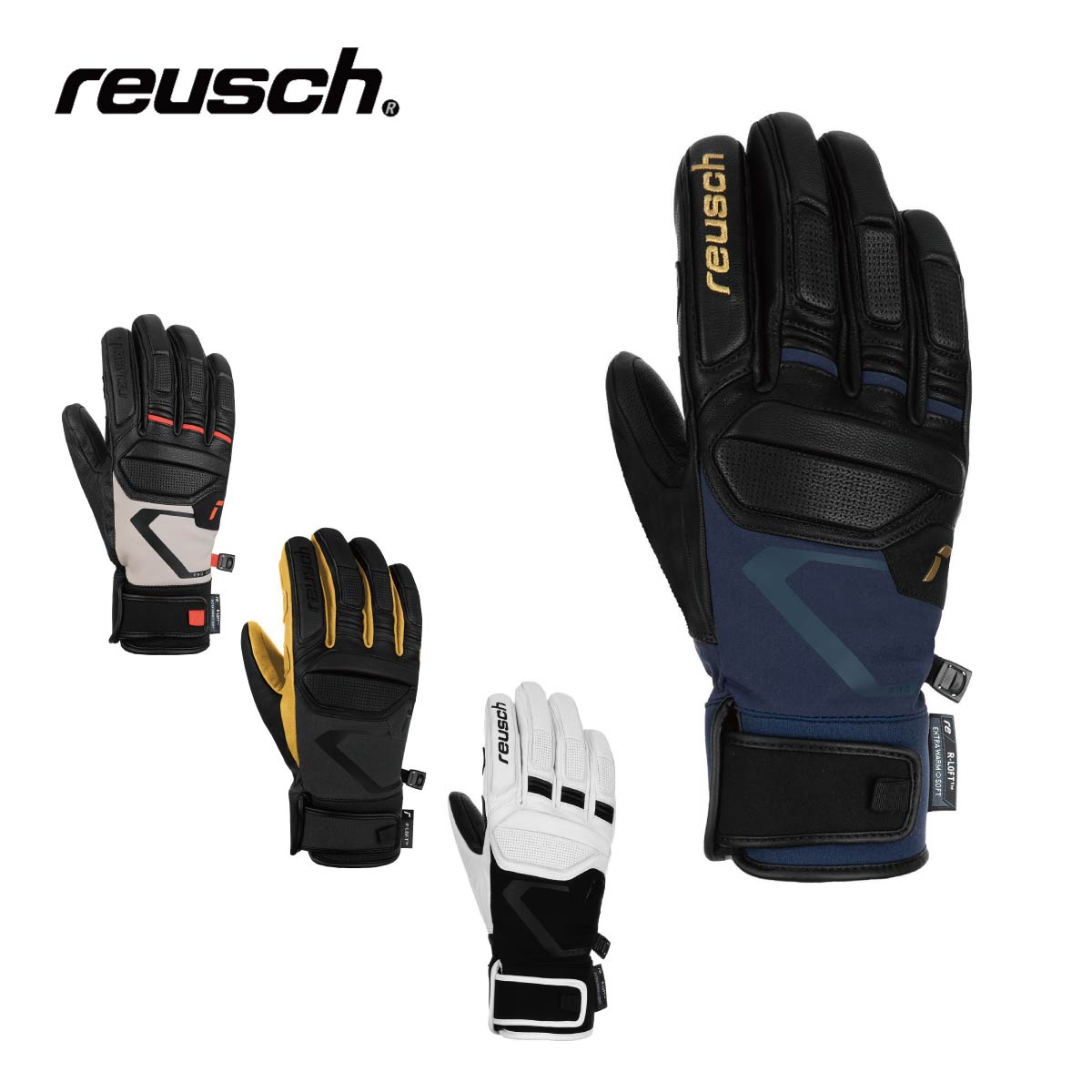 【楽天市場】エントリーで最大P36倍！4日20時～ REUSCH ロイシュ スキー グローブ メンズ レディース＜2025＞PRO RC ...