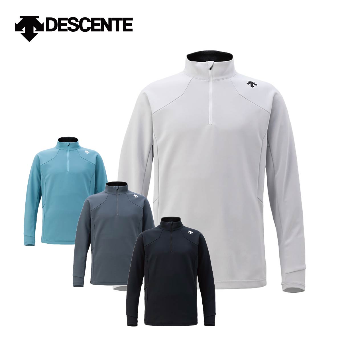 【楽天市場】DESCENTE デサント スキーウェア アンダーシャツ メンズ＜2025＞DW4FLT61M / MEN'S T-NECK：スキー専門店 タナベスポーツ