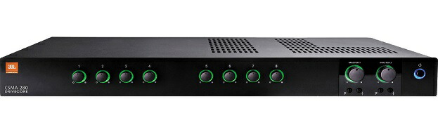 【楽天市場】CSMA280 8chミキサー内蔵パワーアンプJBL PROFESSIONAL：田中電気マーケット 楽天市場店