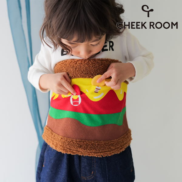 【楽天市場】【セール/30%OFF】24'秋冬新作 CHEEK ROOM チークルーム ハンバーガートレーナー 440364 長袖 長そで ...