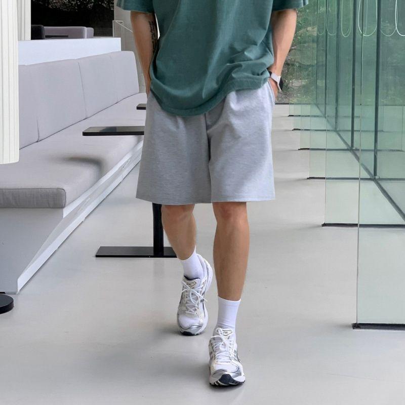 【楽天市場】ショートパンツ メンズ ハーフパンツ コットン 5分丈パンツ 無地 スポーツ 普段使い 部屋着 ルームウェア グレー 白 黒：Tanzan