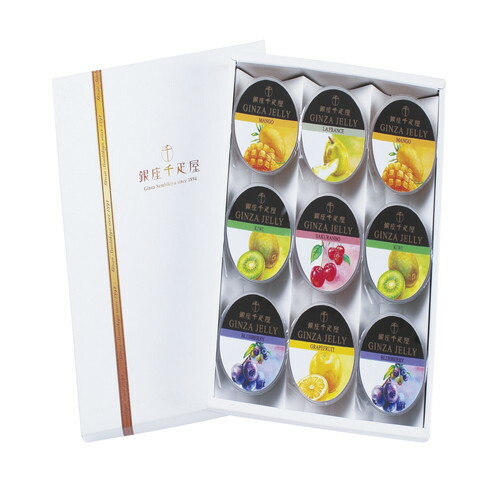 【楽天市場】【ギフト包装・のし紙無料】銀座千疋屋 銀座ゼリー PGS-062(A4)：激安ショップE・T・M