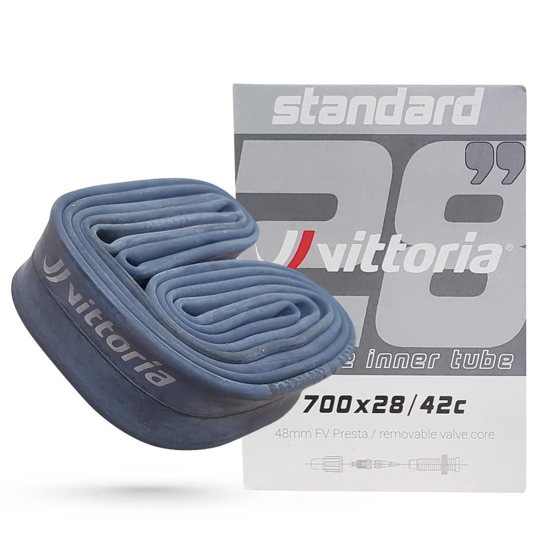 【楽天市場】ビットリア(Vittoria) スタンダードブチルチューブStandard Butyl tubes 700x28/42c(28/42-622) 48mm(FV/RVC) 仏式 ...
