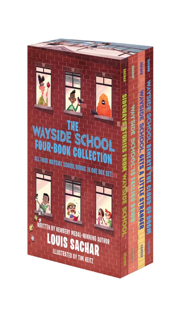 【楽天市場】The Wayside School 4-Book Box Set: Sideways Stories from Wayside ...