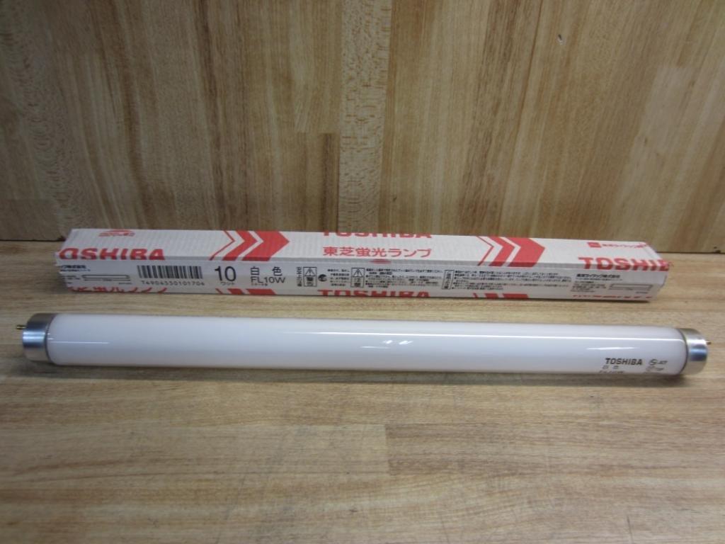 【楽天市場】東芝 直管蛍光灯 グロースタータ形 10W 白色 FL10W：タランストア