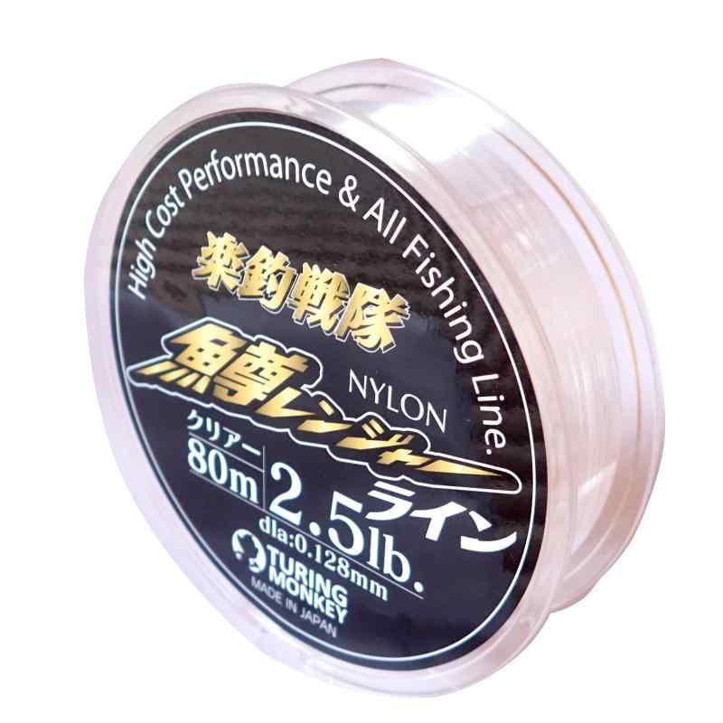【楽天市場】ツリング モンキー(turingmonkey) ツリモン 楽釣戦隊 鱒レンジャーライン ナイロン 80m 2.5lb クリアー：タロットマスター