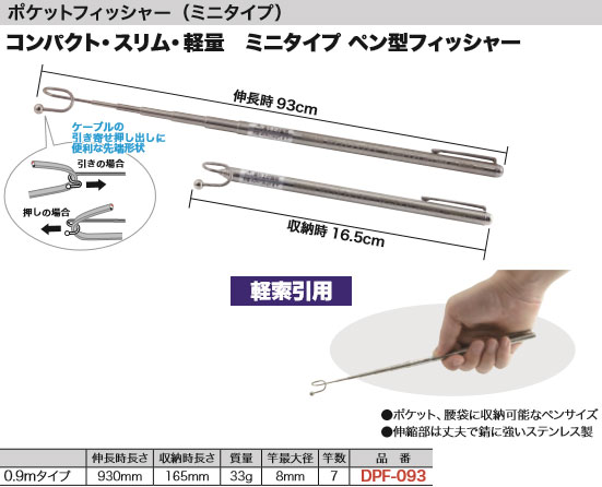 【楽天市場】DPF-093 ジェフコム ポケットフィッシャー(ミニタイプ)：タロトデンキ